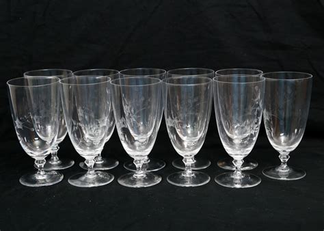 Vintage Lenox Cut Crystal Glasses Ebth