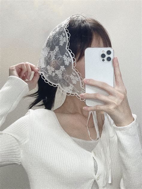 퓨벨라 여리여리💓인기템🎀 플라워패턴 헤어스카프 레이스 헤어커치프 여름두건 봄 여름 가을 헤드스카프 반다나 휴양지룩 여행 데일리 포인트