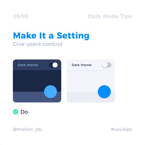 UI Design In Practice Dark Mode UXMISFIT COM