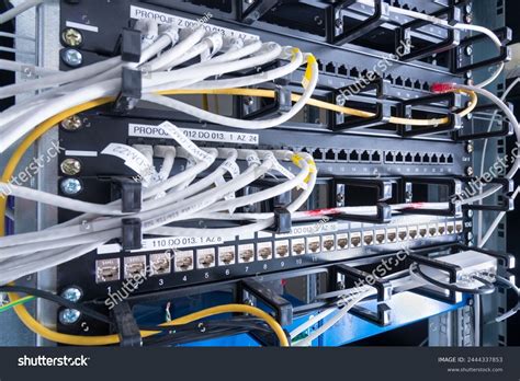Network Panel Switch Cables Inside Internet Stock Photo 2444337853 Shutterstock