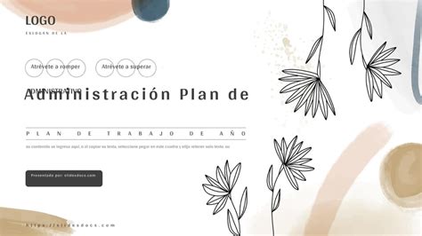 Plantillas Gratis De Plan Administrativo Para Power Point Y