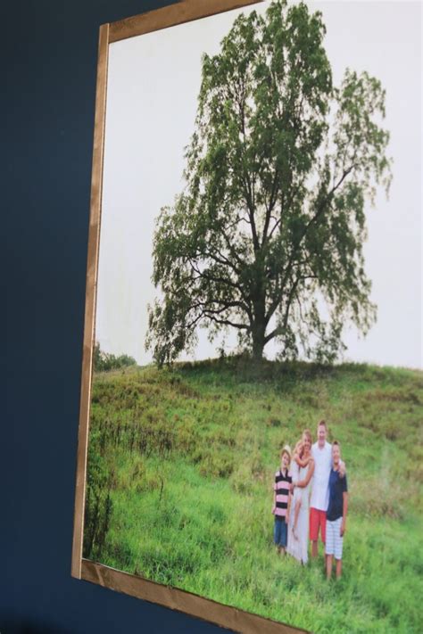 DIY Large Photo Canvas Sincerely Sara D Home Decor DIY Projects