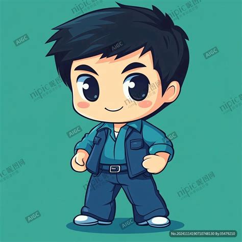 Ai创作图q版布朗族男生 原创卡通小马哥 卡通小伙小哥 Q版毛南族男孩 卡通乌孜别克族男生 Q版维吾尔族男孩 卡通新疆男孩 男生卡通形象设计 帅气卡通形象 卡通小哥小伙子 Q版哈萨克族男生