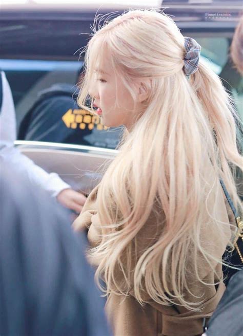 Rosè Hairstyles Rose Hair Blackpink
