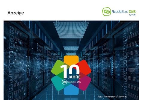 Schutz Vor Ausfällen Ihrer Dns Infrastruktur Rcodezero Dns Sorgt Für Reibungslose Abläufe Heise