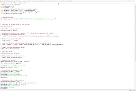 Patrick P On Linkedin Datascience Salesprediction Machinelearning Python Codsoft