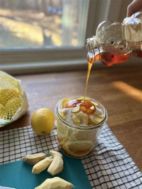 레몬 생강 그리고 꿀