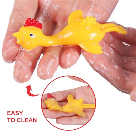 Tiny Rubber Chickens