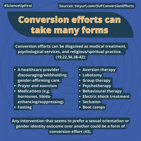 The Truth About Conversion Efforts ScienceUpFirst