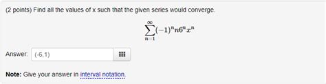Solved Points Find All The Values Of X Such That The Chegg Com