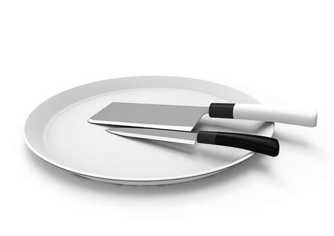knife modeling behance