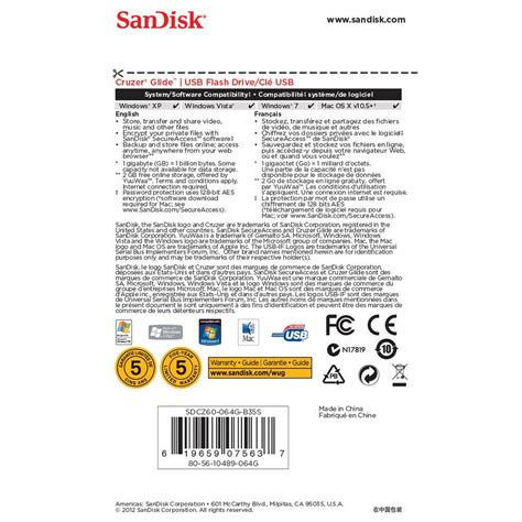 User Manual Sandisk Gb Cruzer Glide Usb Flash Search For Manual Online
