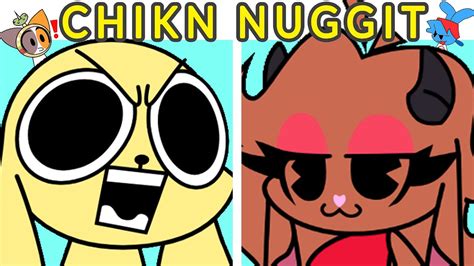 Friday Night Funkin Vs Chikn Nuggit Vs Cheezborger Fast Food Funk
