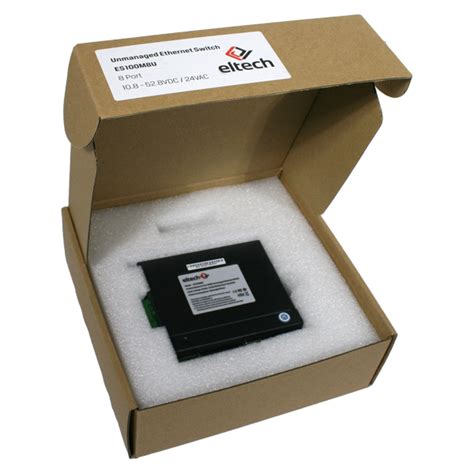 Unmanaged Ethernet Switch 8 Port Eltech