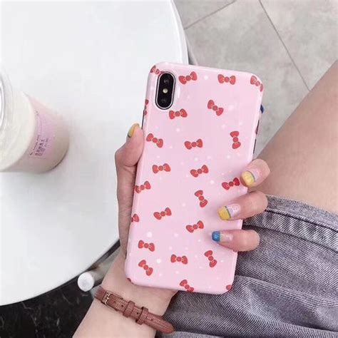 Pink Bow Phone Case Yescase Store