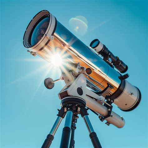 Free Telescope Against Sky Image Telescope Sky Sunlight Download