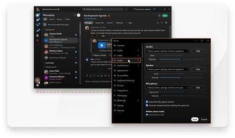 Webex App Change Your Audio Settings