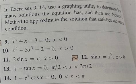 Solved In Exercises 9 14 Use A Graphing Utility To