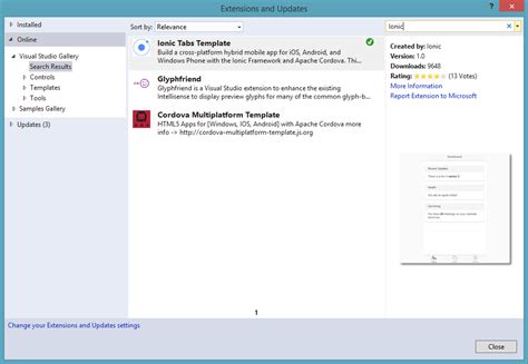 Vs2015 Apache Cordova Ionic And Typescript First Impressions Design