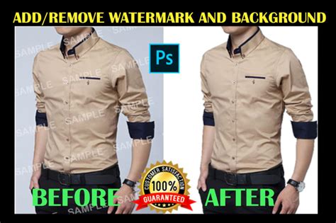 add or remove object watermark background from your photo by