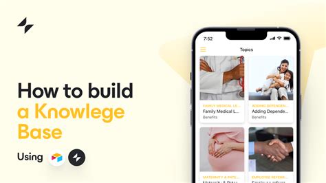build a knowledge base with airtable and glide