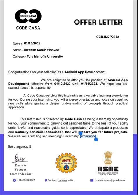 ibrahim sameer on linkedin flutter flutterinternship codecasa 11