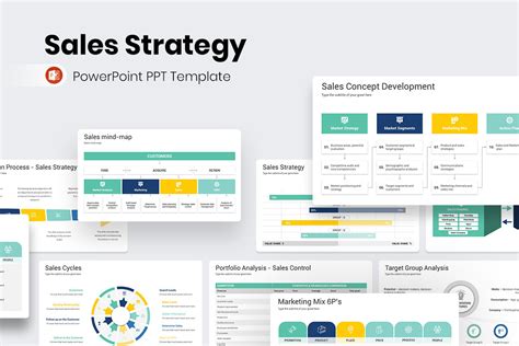 Sales Strategy Powerpoint Ppt Template Nulivo Market