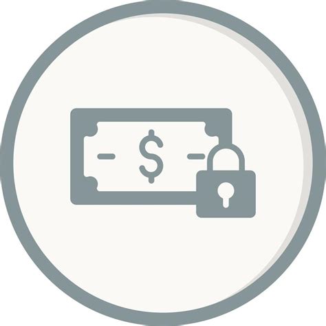 Money Security Vector Icon 20740434 Vector Art At Vecteezy