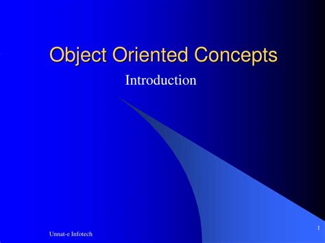 Ppt Object Oriented Concepts Powerpoint Presentation Free Download