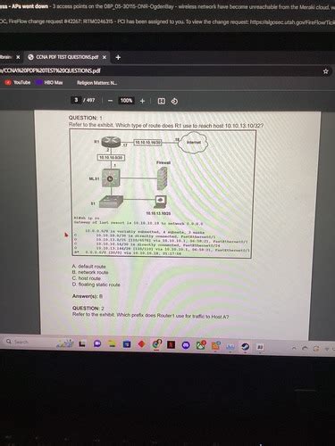 CCNA Flashcards Quizlet