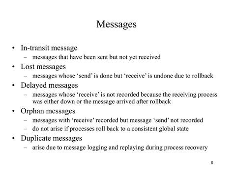 Ppt Checkpointing And Rollback Recovery Powerpoint Presentation Id794491