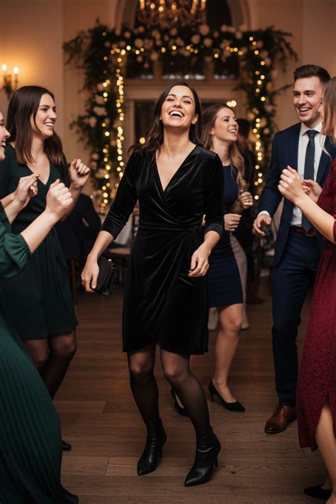 30 Chic Winter Black Dress And Tights Outfits Ruby Style