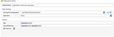 Working With Object Store Connector In Mule Technical
