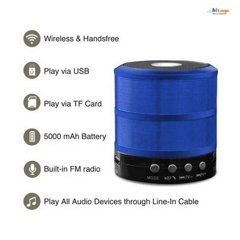 Bluetooth Mini Speaker At Rs Piece Guna ID
