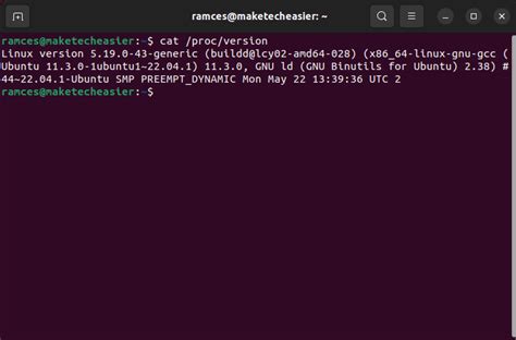 Linux Version Check How To Get Distro And Kernel Information Make Tech Easier