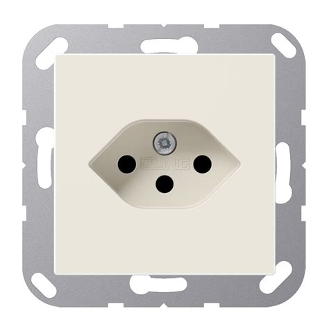 1 Gang Socket Swiss System Type 13 Ivory A 1520 13 Bf Sev