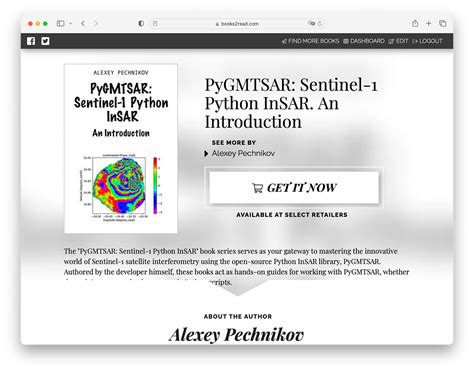 Book Title Sentinel 1 Pygmtsar Python Insar A Step By Step Guide For Everyone Chapter 1