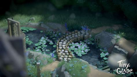 Tiny Glade Rustic Wooden Bridge Guide