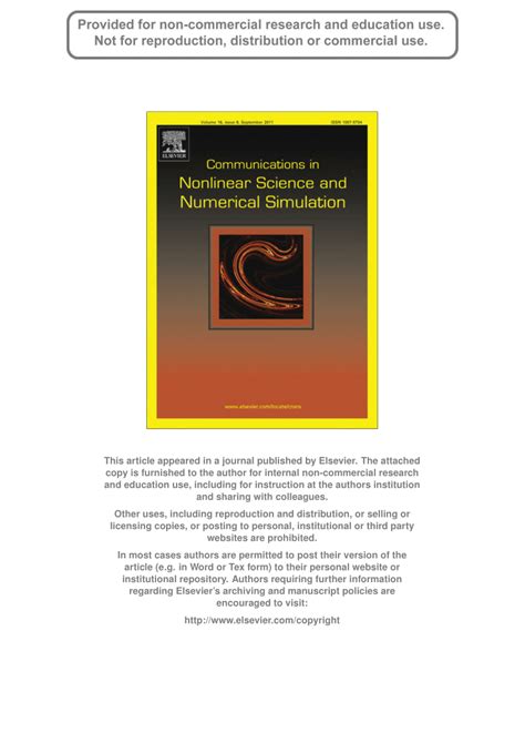 Pdf On The Design Of Chaos Based Secure Communication Systems