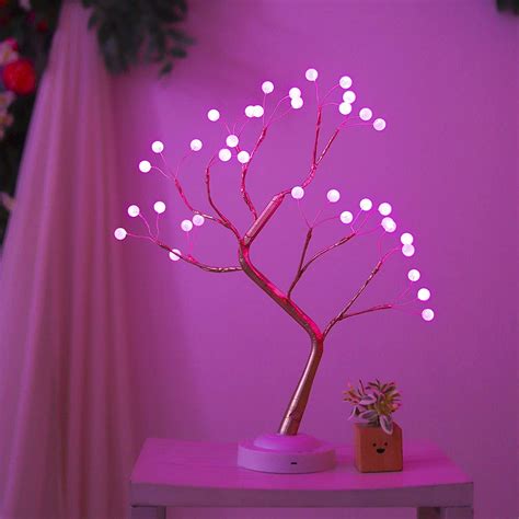 Led Bonsai Tree Light 20 Inches Battery USB Operated Adjustable
