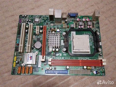 Материнская плата ECS A LM M V купить в Барнауле Электроника Авито