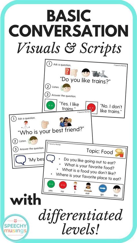 Conversation Scripts Autism