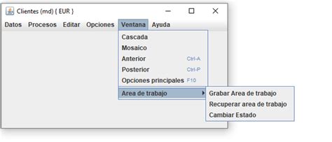 Java Problemas Con Un Jmenu