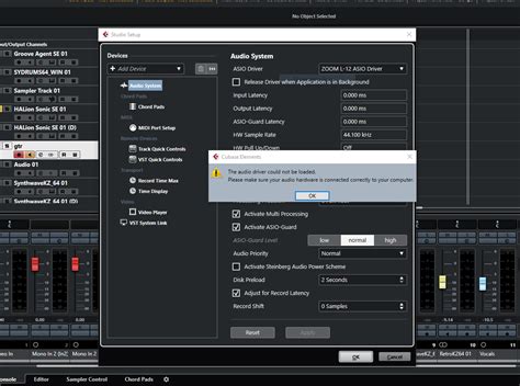 Cubase Not Recognising My Audio Interface Or Audio Driver Cubase Steinberg Forums