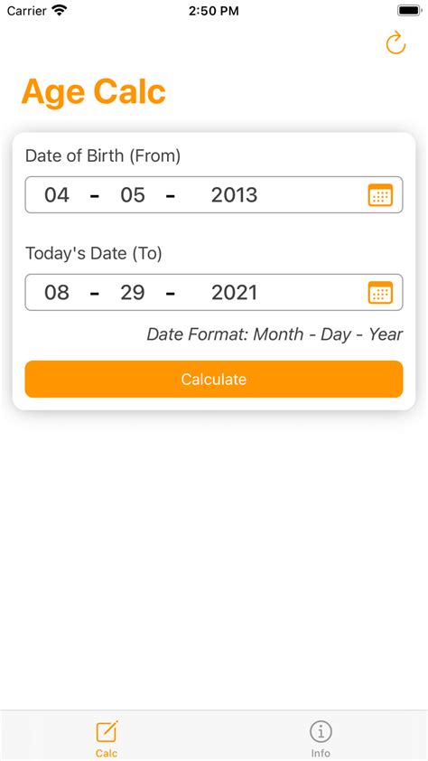 Chronological Age Calculator For Iphone Download