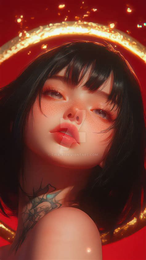 Reina Of The Crimson Blade By Tisa Xi On Deviantart