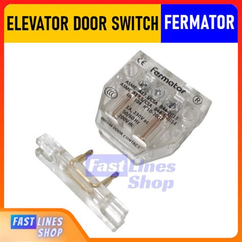 Jual Fermator Switch Pintu Lift Elevator Door Contact Doorlock Switch Shopee Indonesia