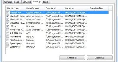 How To Turn Off Applications That Open And Run Automatically When The PC Laptop Is Turned On