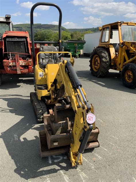 Yanmar Sv08 Micro Digger 2020 Expanding Under Carraige 4 Buckets