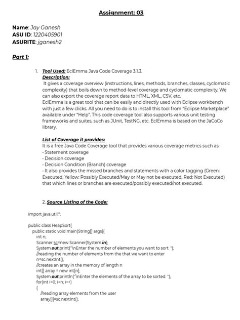 Assignment03 Pdf Java Programming Language Constructor Object Oriented Programming